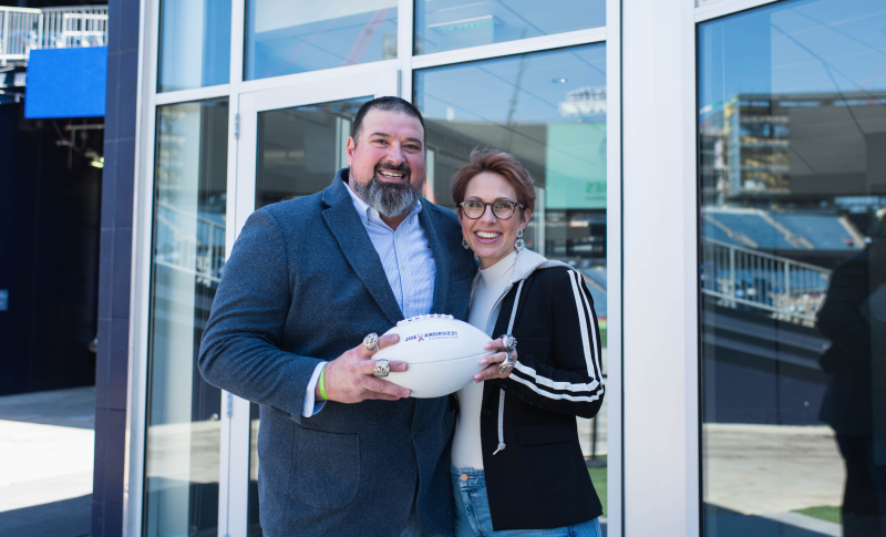 The Joe Andruzzi Foundation, Creating a Field of Dreams | BostonMan ...